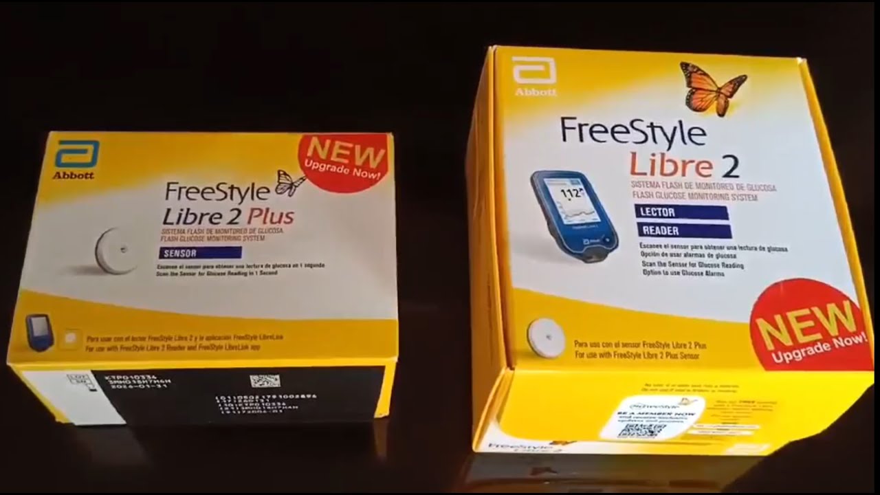 Libre 2 Plus Reader & Sensor Unboxing - YouTube