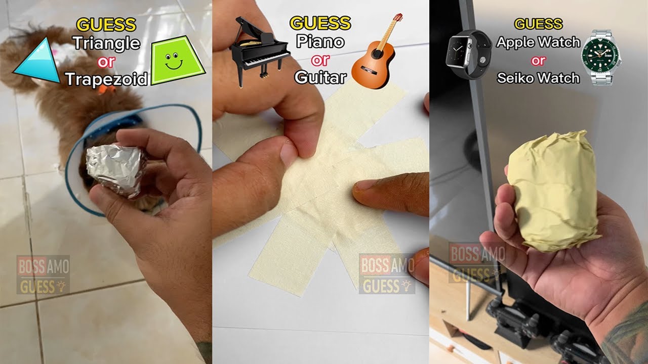 Can You Guess? BEST ASMR | BossAmo Guess #19 - YouTube