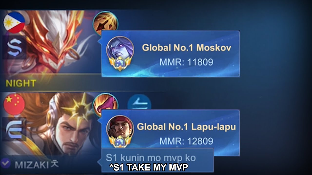 I FINALLY MET THE BEST LAPU LAPU IN THE UNIVERSE! HE CHALLENGED ME TO TAKE THE MVP AWAY FROM HIM ...