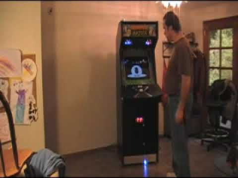 "The Stage" M.A.M.E Arcade Cabinet and Touch Screen Jukebox - YouTube