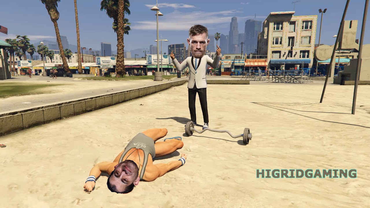 CONOR MCGREGOR IN GTA V - YouTube