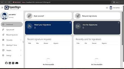 Self-host OpenSign - The free & open source alternative to DocuSign - YouTube
