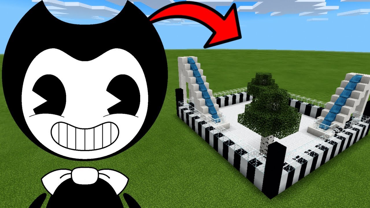 MCPE: How To Make a Bendy Water Slide - YouTube