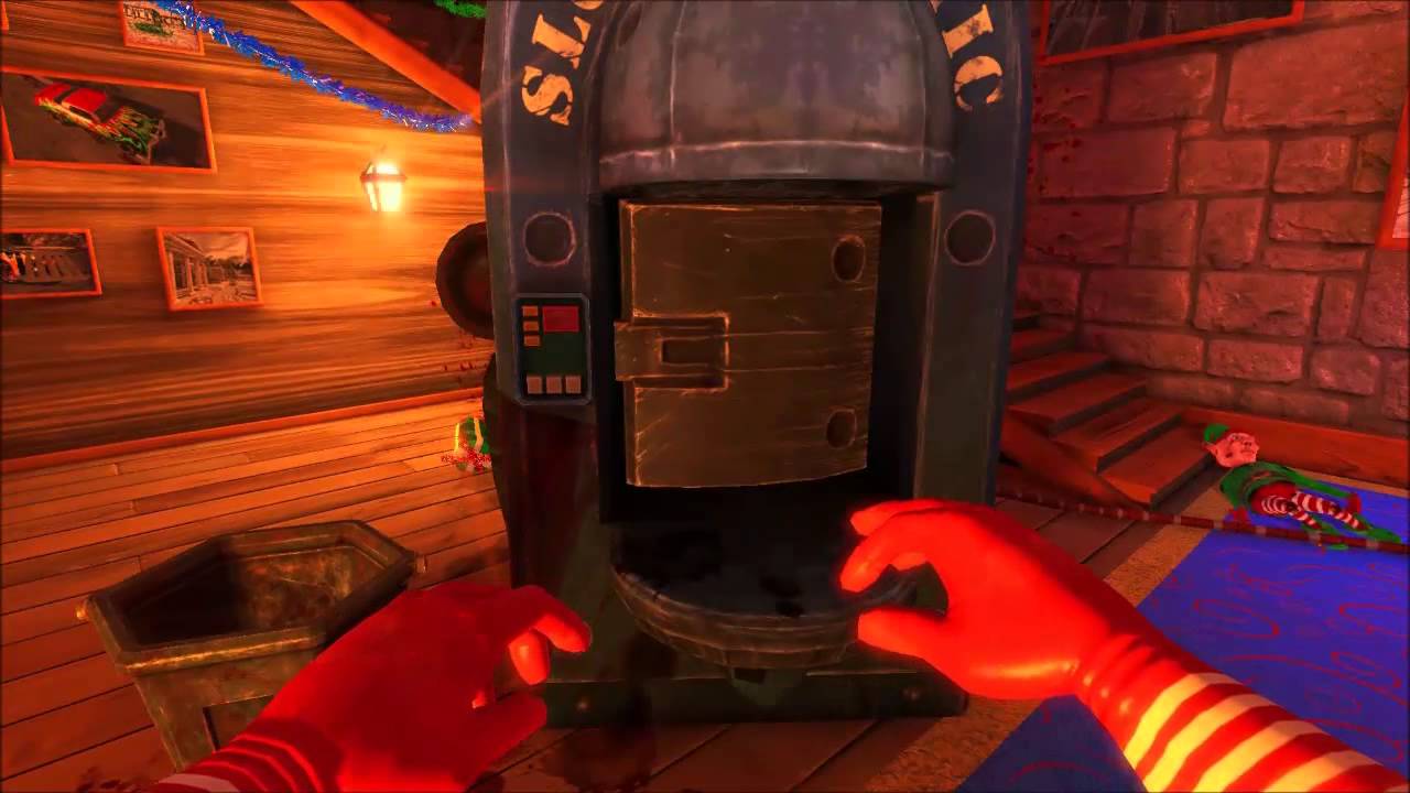 santas rampage moment #1 - YouTube