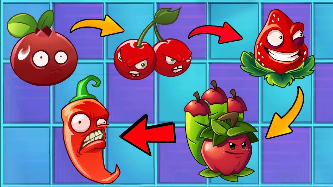 Plants Vs Zombies 2 Arena Gameplay - Cran Jelly & Jalapeno & Strawburst ...