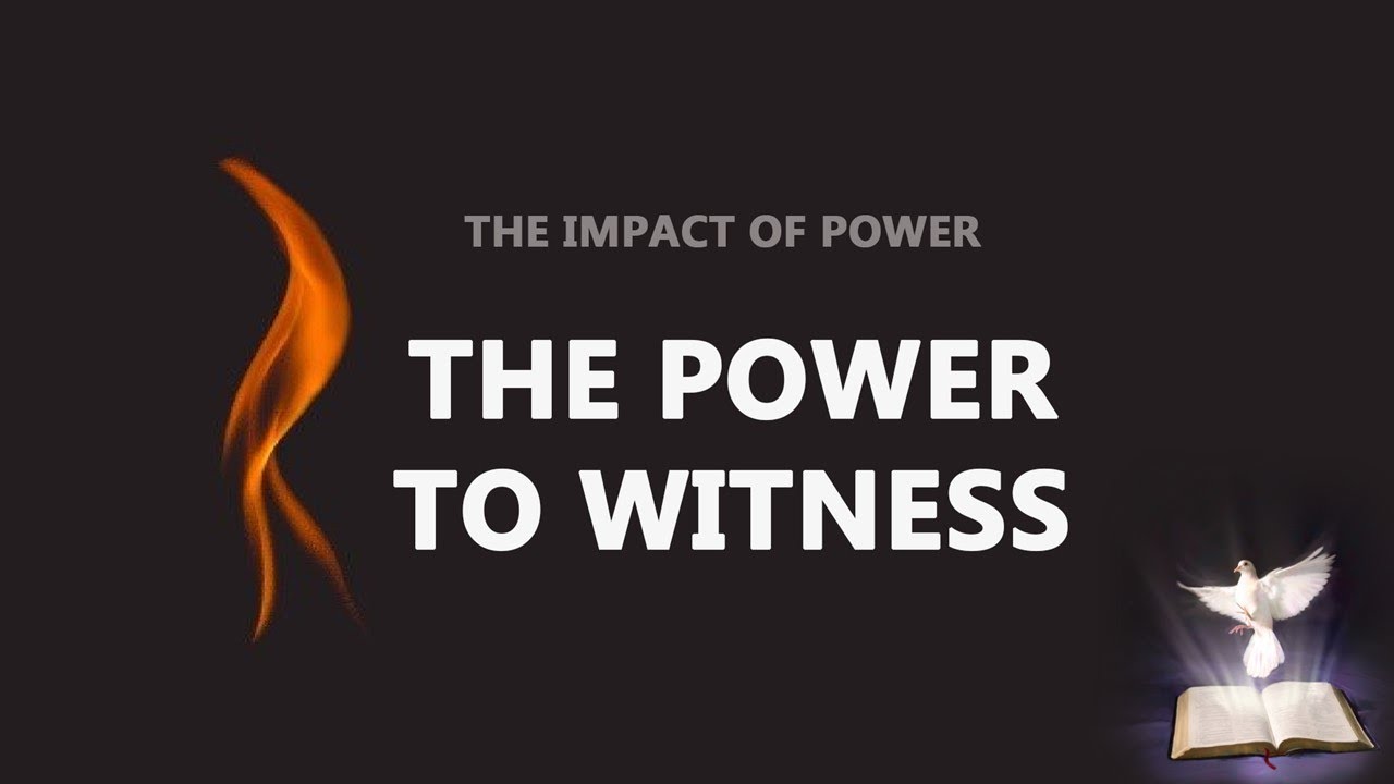 The Power to Witness - YouTube