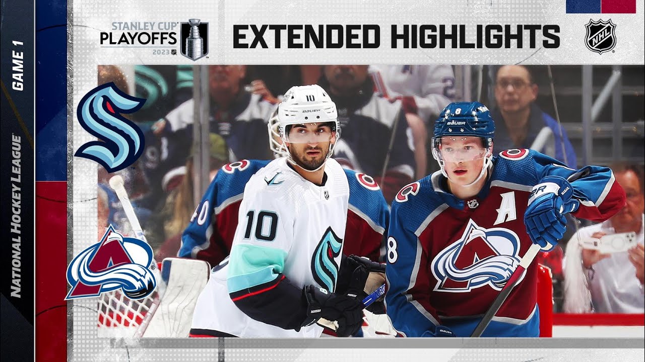 Seattle Kraken vs Colorado Avalanche R1, Gm1 Apr 18, 2023 HIGHLIGHTS ...