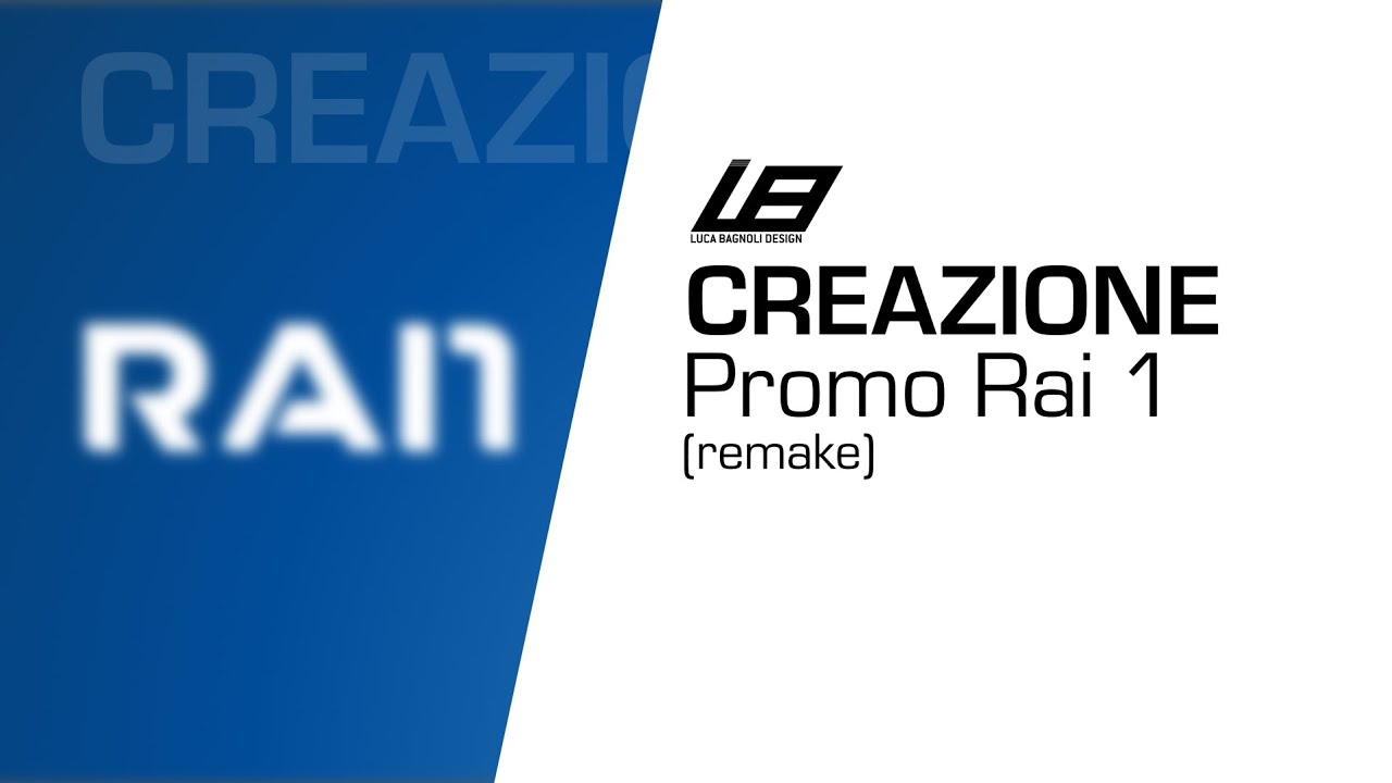 [CREAZIONE] Promo, Grafiche e Bumper Rai 1 (remake) - YouTube
