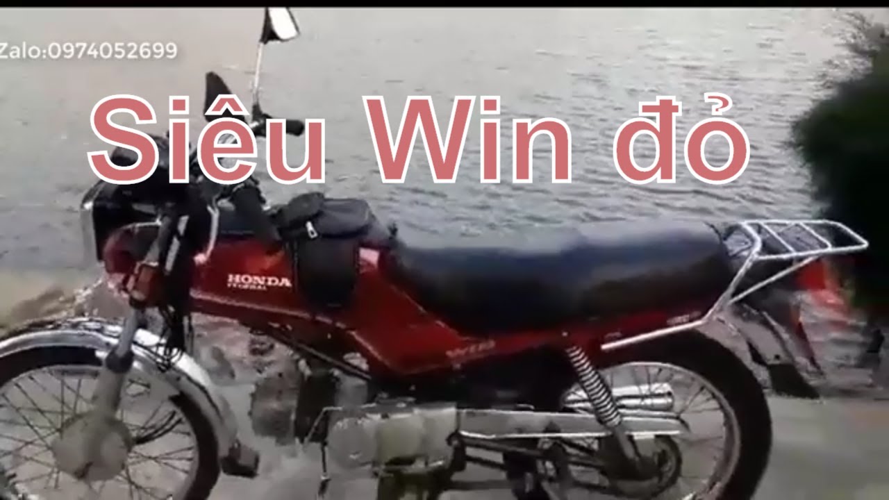 Xe Win Honda 100/ Chi tiết xe win đỏ Zin giá rẻ tại Đà Nẵng - YouTube