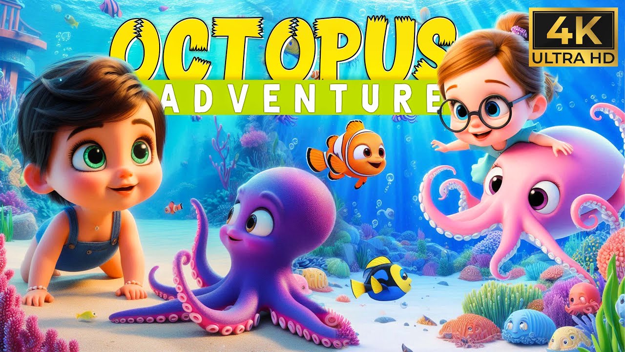 Octopus Adventure | #TinyGeniusTV Nursery Rhymes & Kids Songs - YouTube