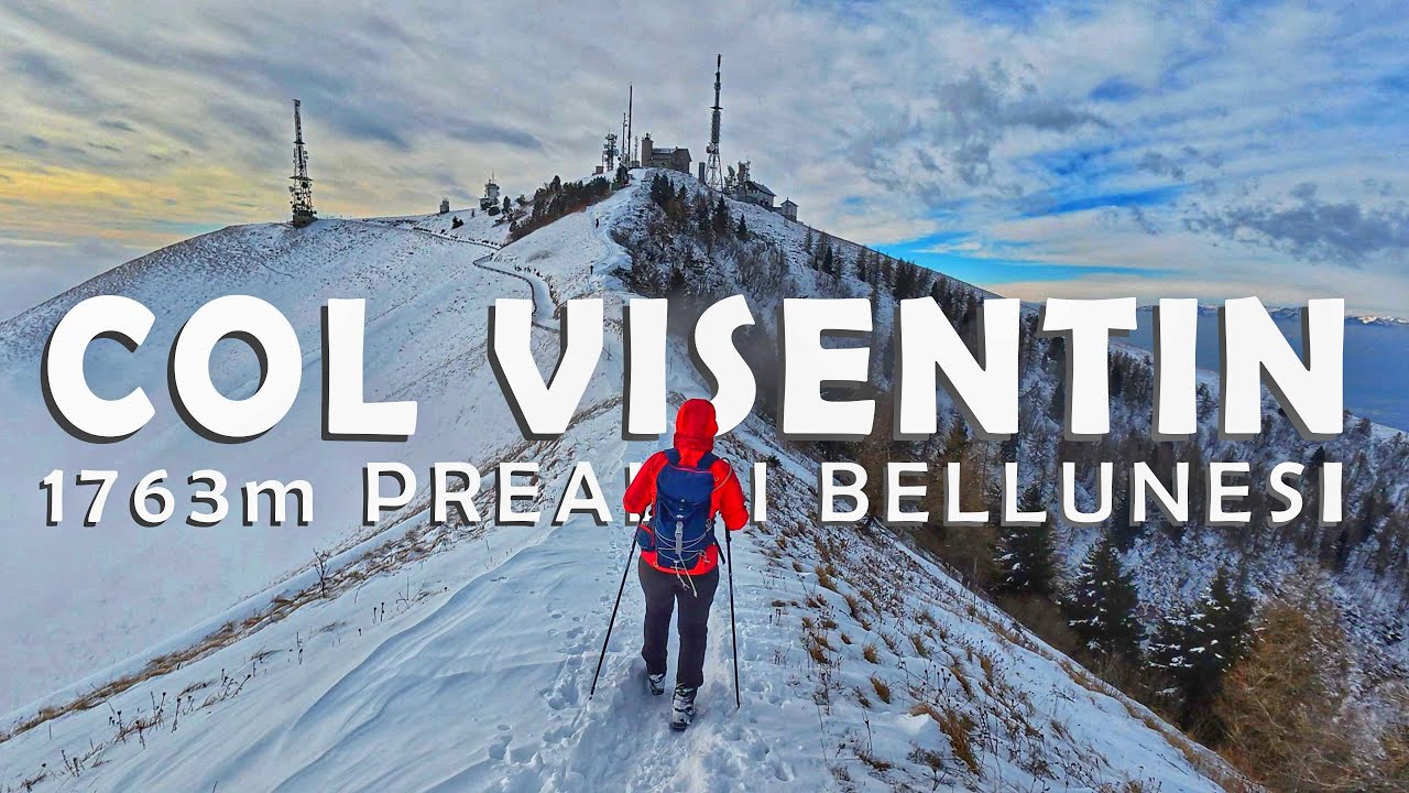 Sentiero delle Creste al COL VISENTIN dal Nevegal | Prealpi Bellunesi # ...