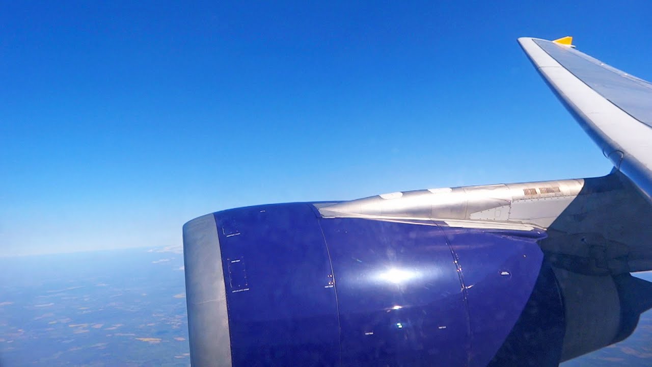 FINAL FLIGHT Monarch Airbus A300 G-OJMR FULL FLIGHT London Gatwick to ...