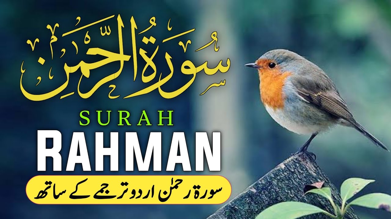 Surah Rahman Full | Surah Rahman With Urdu Translation | سورۃ الرحمٰن ...
