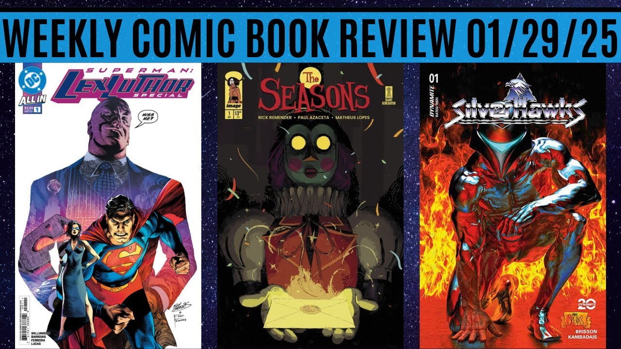 Weekly Comic Book Review 01/29/25 - YouTube