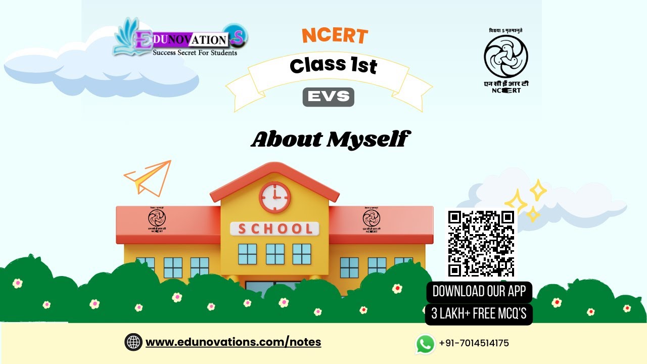 About Myself | NCERT Class 1 EVS | CBSE - YouTube