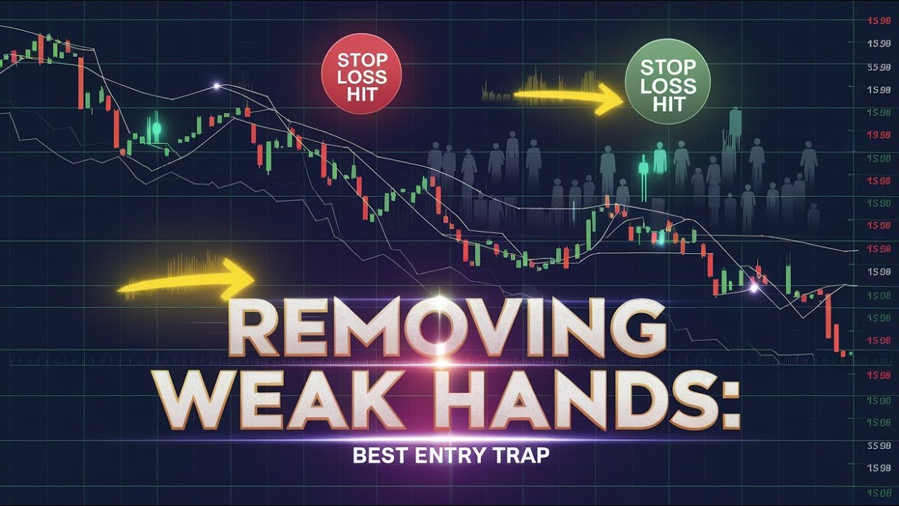 Removing Weak Hand || Trap Trading || 😣 SMC || Best entry TIP - YouTube