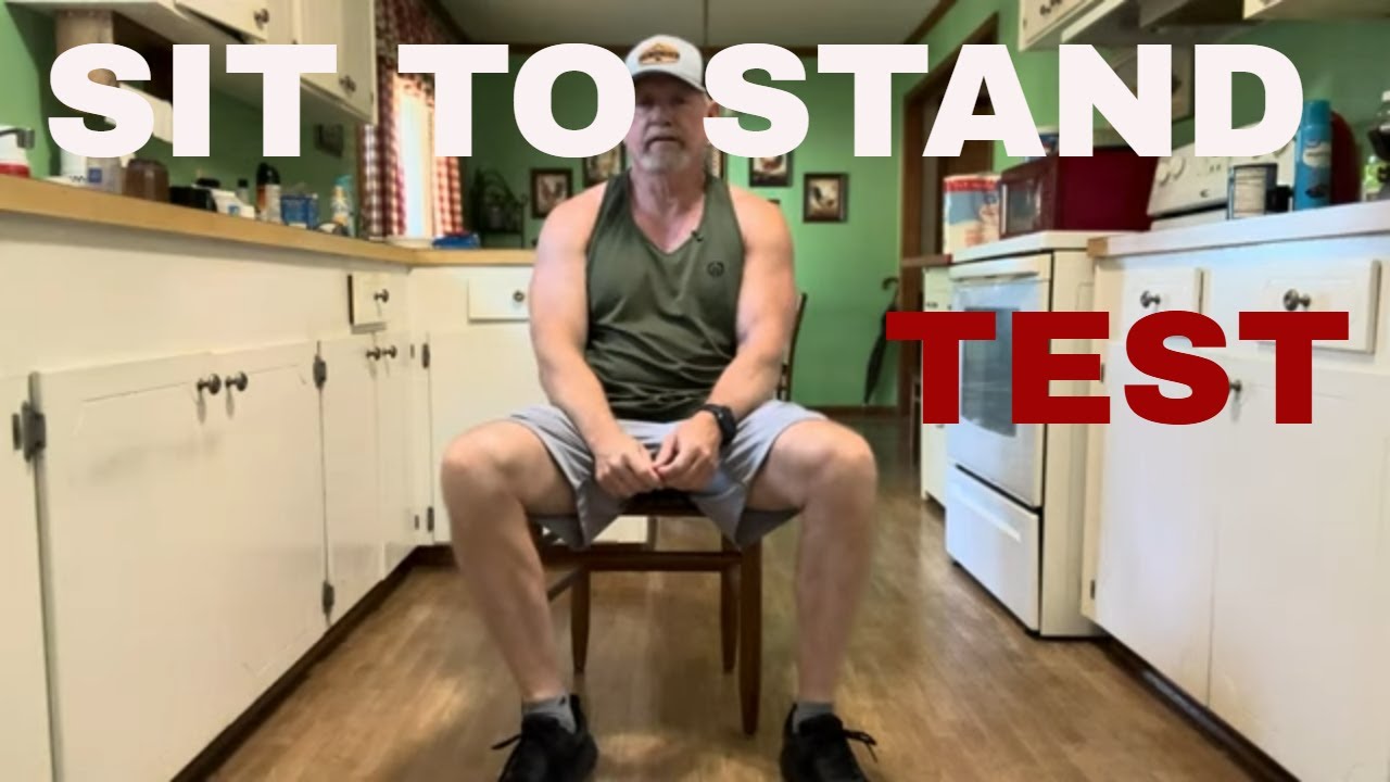 Mastering The 30 Second Sit To Stand Test Made Easy - YouTube