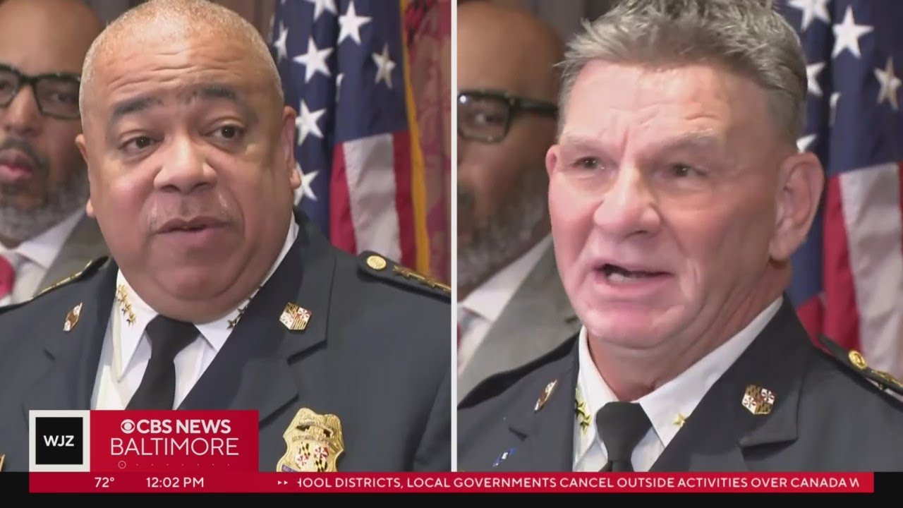 Baltimore Police Commissioner Michael Harrison steps down - YouTube