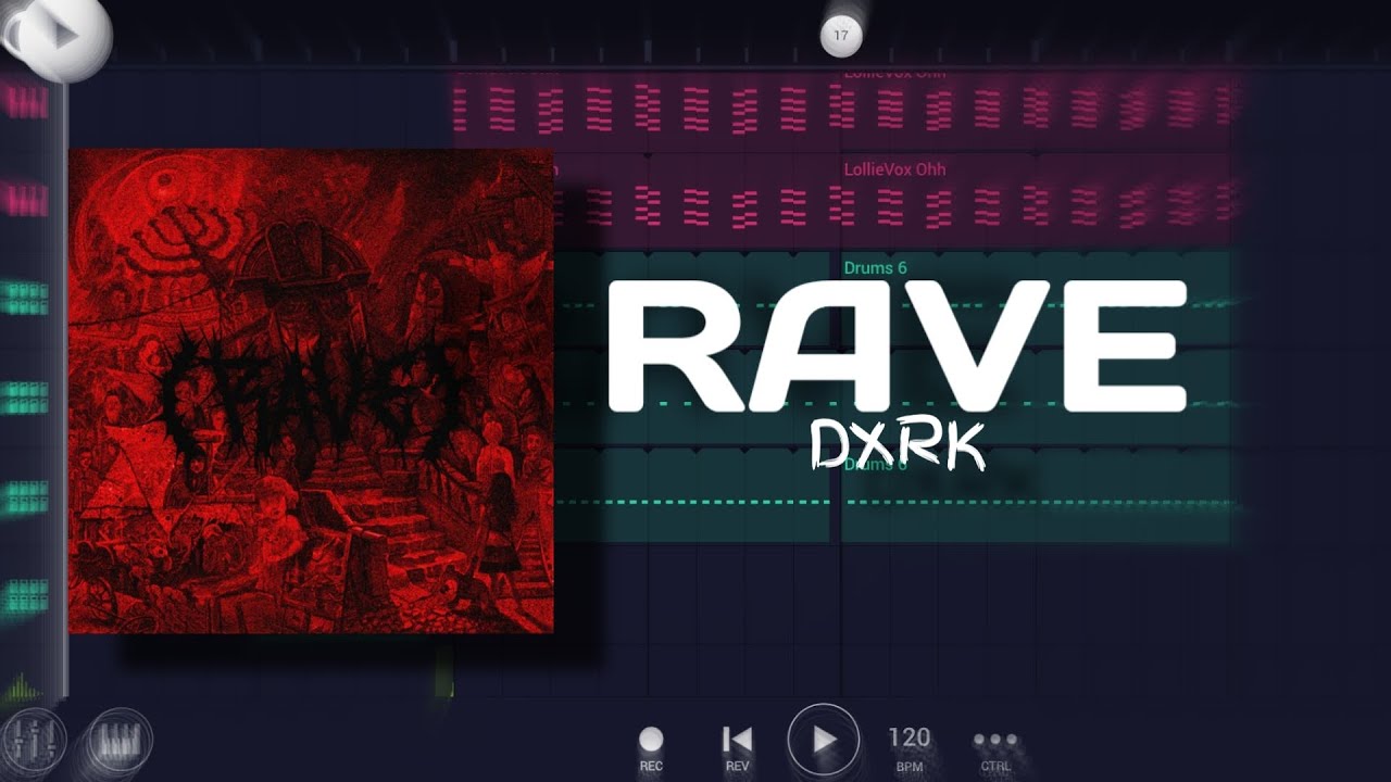 DXRK - Rave remake on FL studio mobile - YouTube