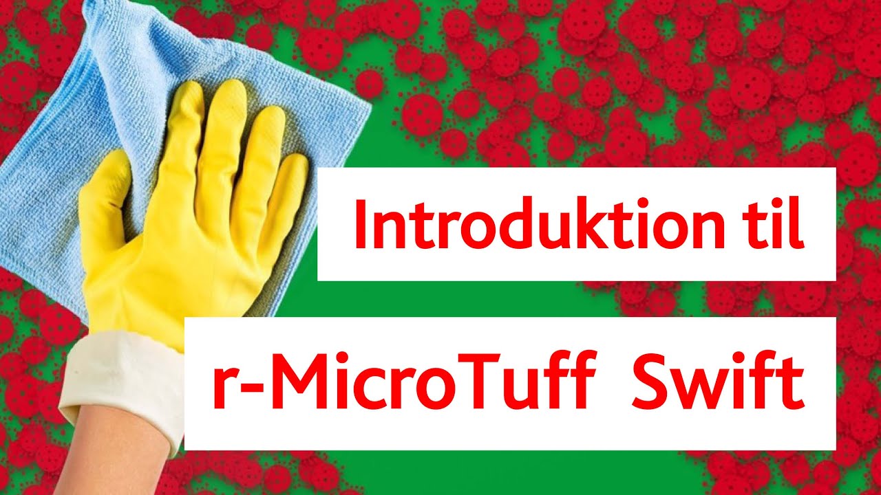 r MicroTuff Swift Vileda Professional Danmark - YouTube