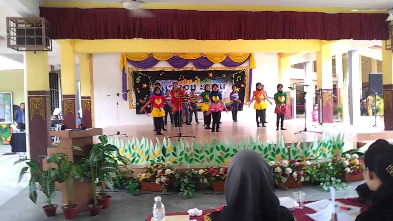 Sk kg johan setia action song competition - YouTube