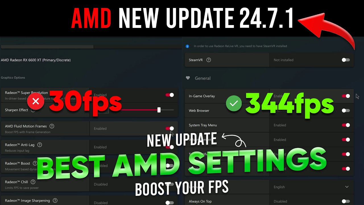 AMD Software Adrenalin Edition 24.7.1 | AMD New Update 24.7.1 | AMD ...