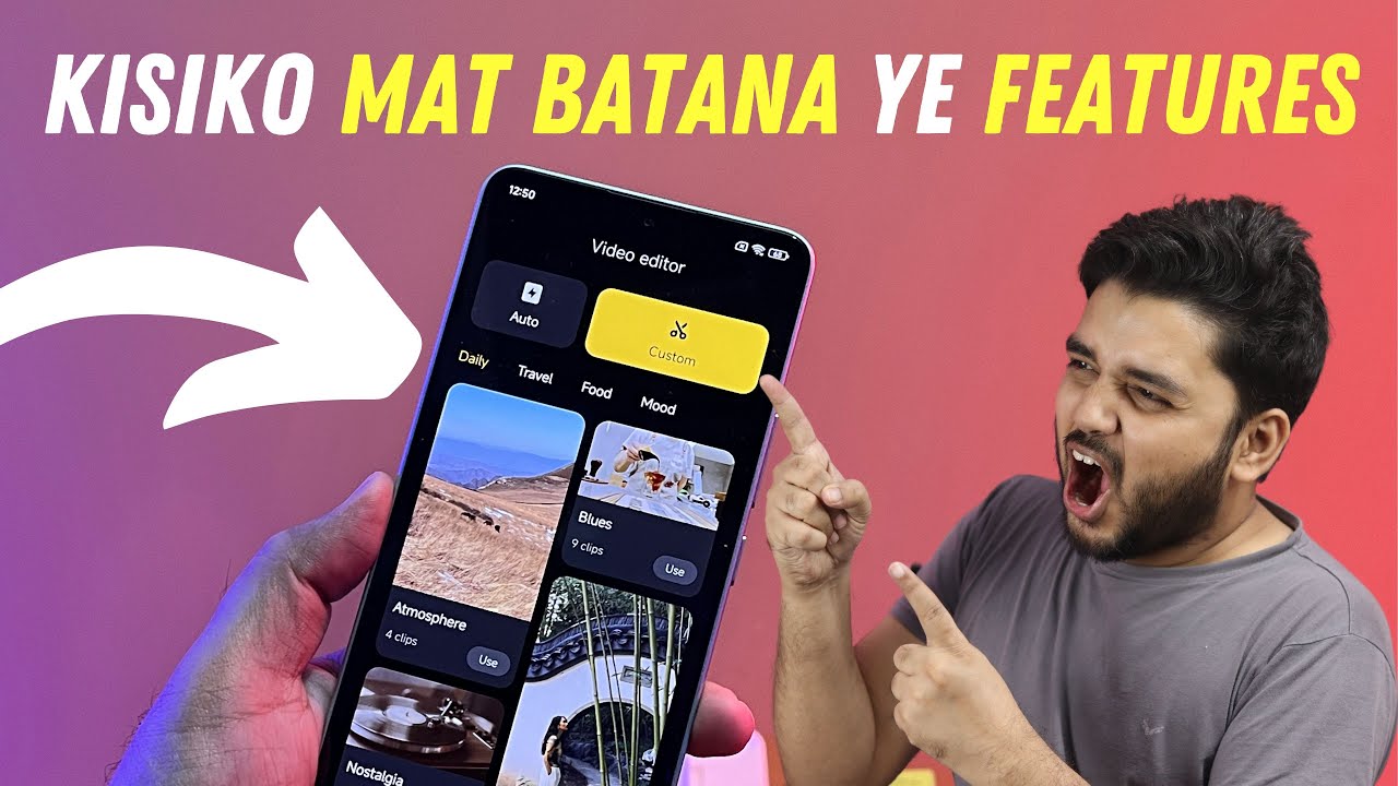 Xiaomi Hyper OS Gallery Features Explained - MIUI 15 AI Photo & Video Editing Enhanced - YouTube