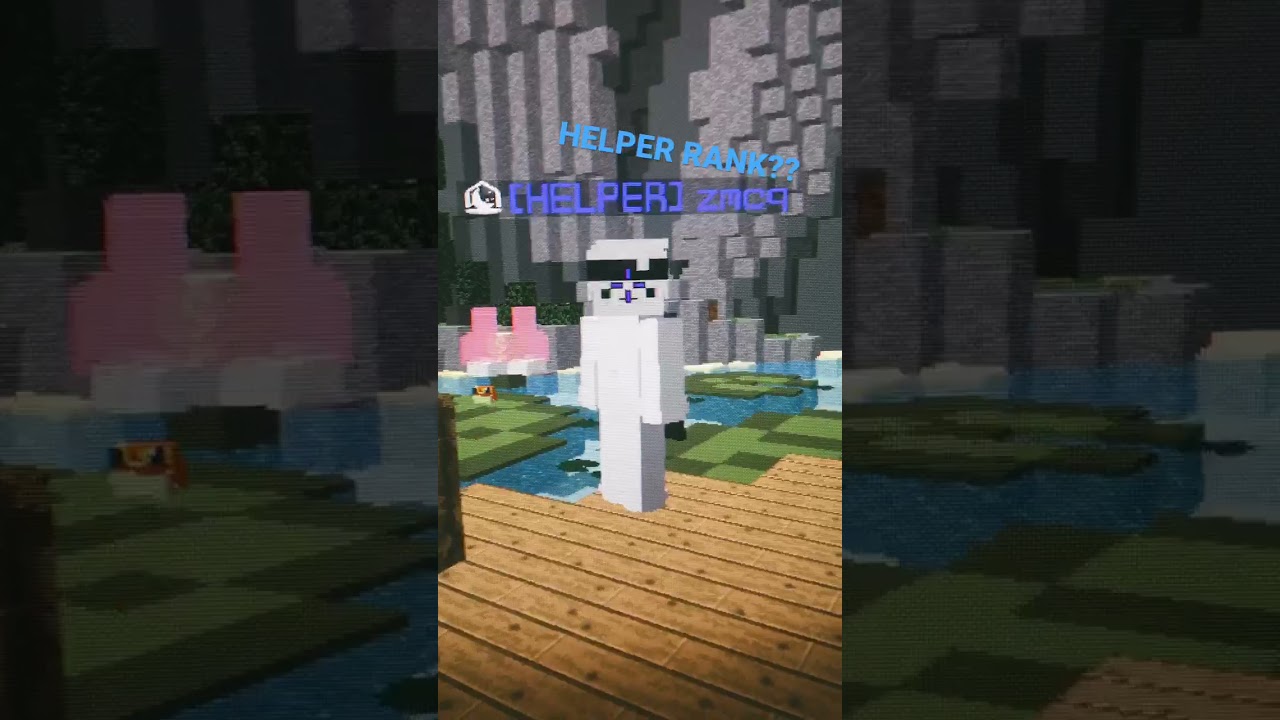 Helper rank in hypixel??? #shorts #minecraft #youtube #gaming #games # ...