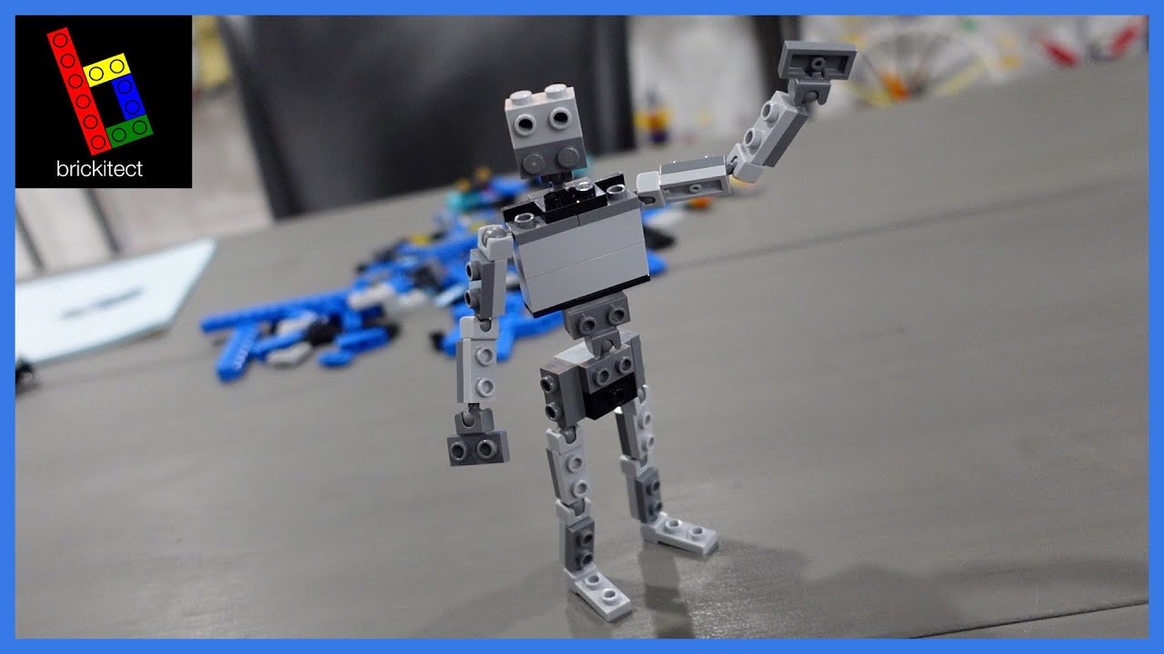 My First Attempt at Building a LEGO Action Figure - YouTube