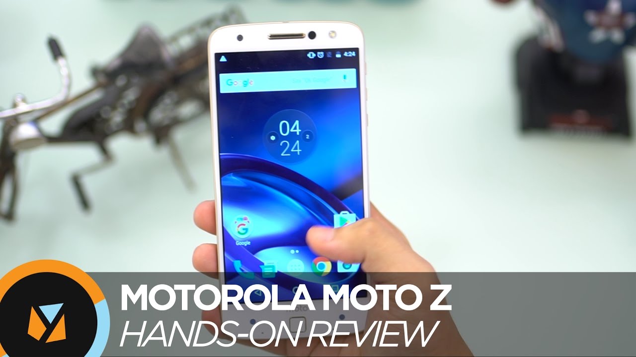 Motorola Moto Z Hands-On Review - YouTube