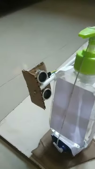 Automatic Soap Water/Sanitizer Dispenser - Arduino - YouTube