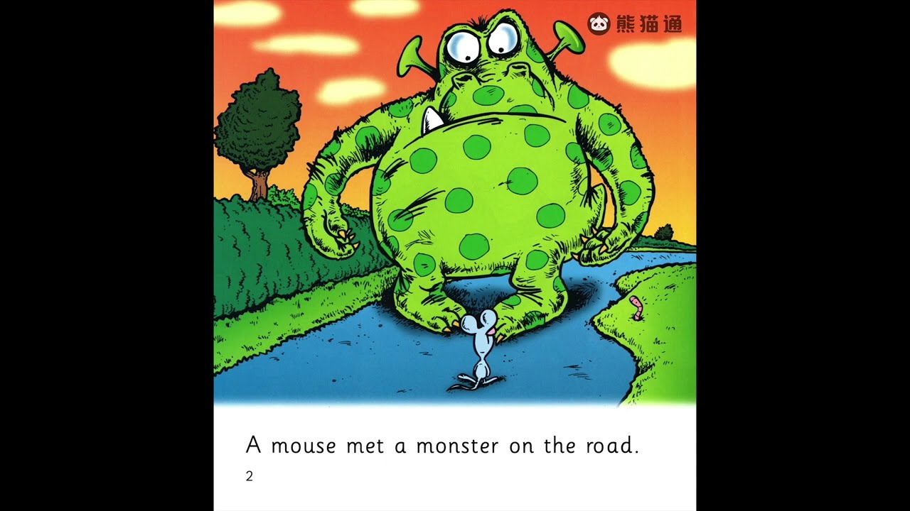Big cat 大猫自然拼读第二级- the mouse and the monster - YouTube