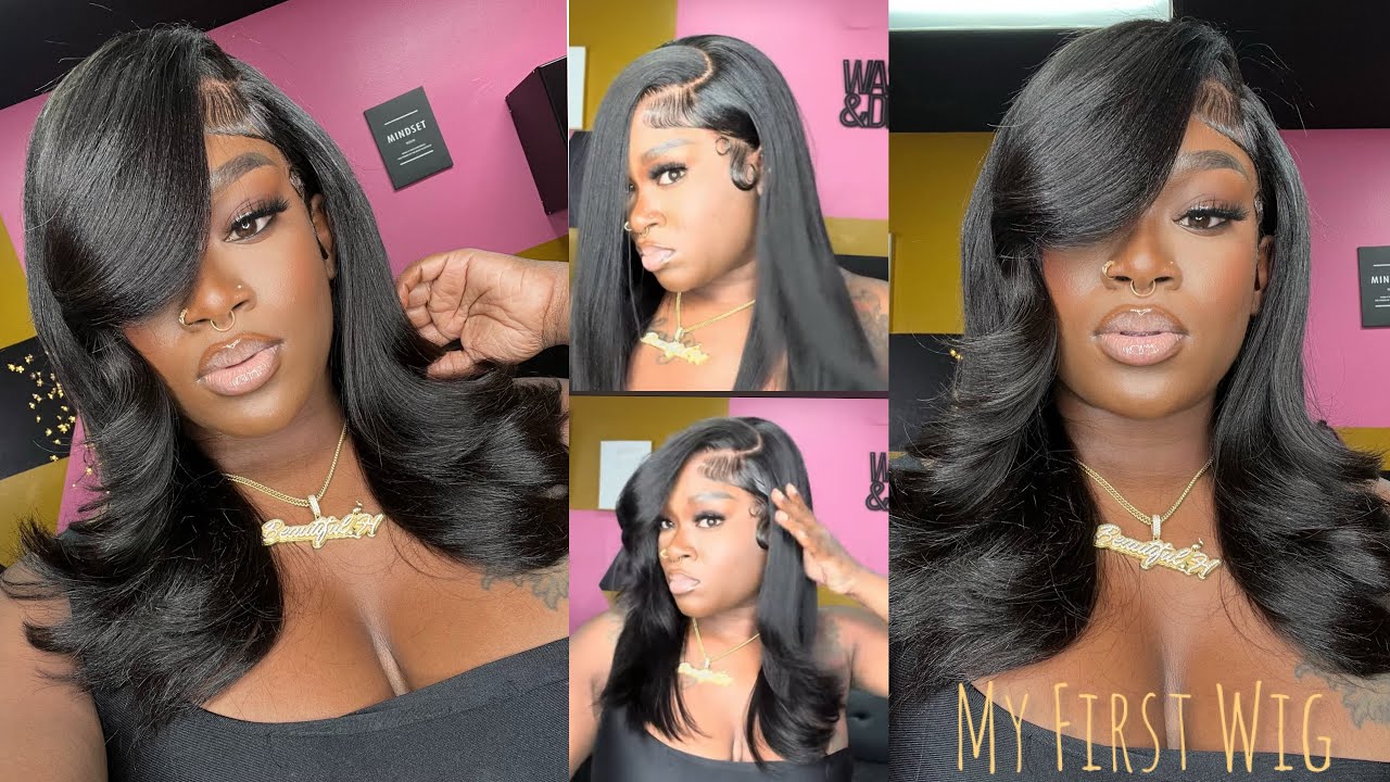 🔥4-in-1 PRE-MAX WIG😍| YAKI Straight Wig Install with layers and Flips🔥 ...