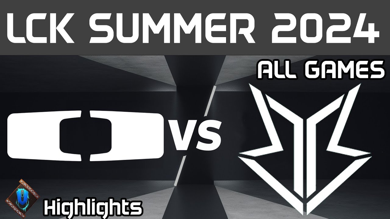 DK vs BRO Highlights ALL GAMES | LCK Summer W9D2 2024 | Dplus KIA vs OK ...