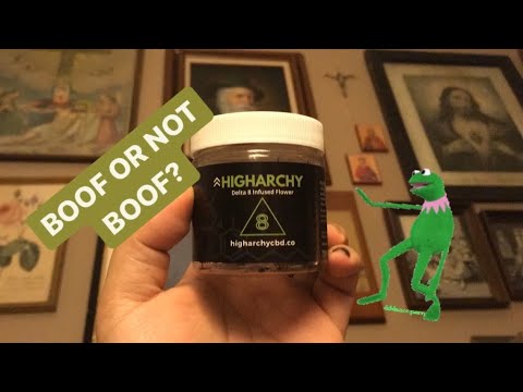 Delta 8 infused Flower Review - Higharchy - YouTube
