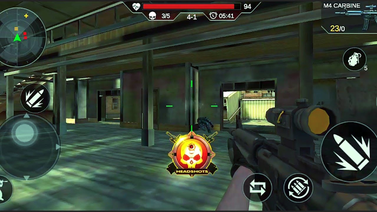 fps offline strike : missions game play ‎@akgamezone1 - YouTube