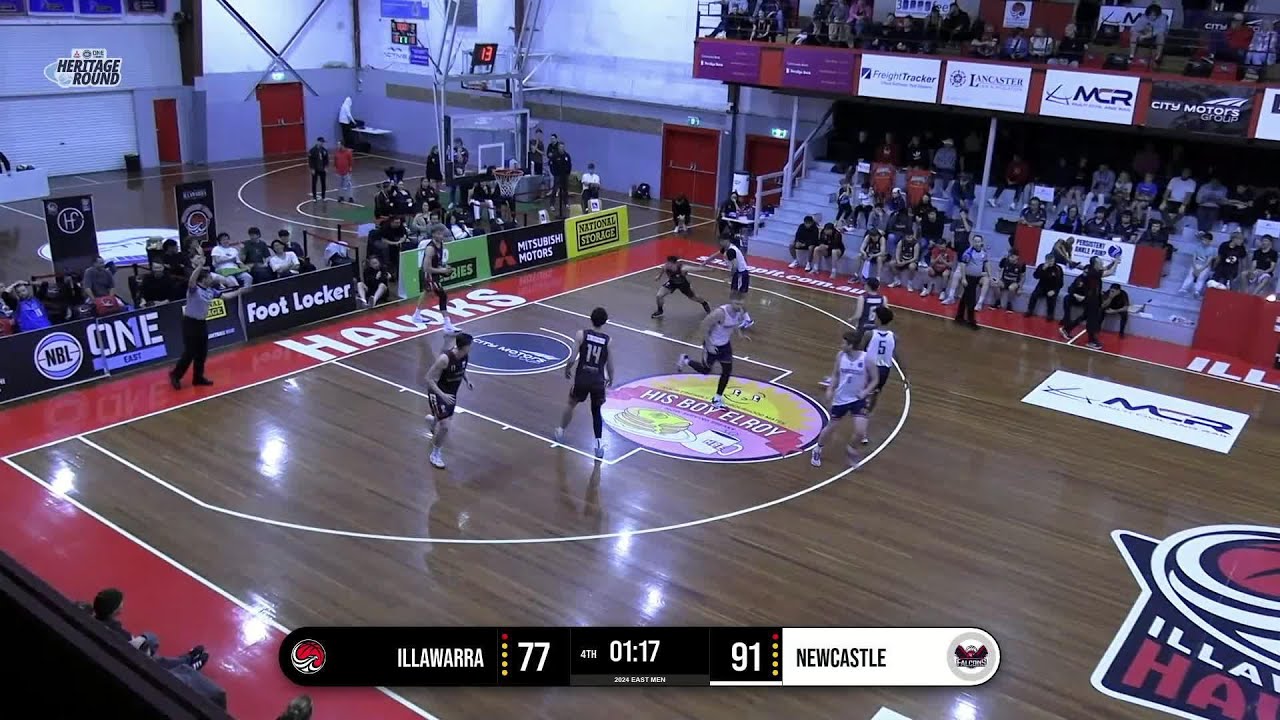Myles Cherry with 25 Points vs. Illawarra - YouTube