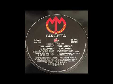 Fargetta - The Music Is Movin' (MAHARAJA NIGHT風アレンジ) - YouTube