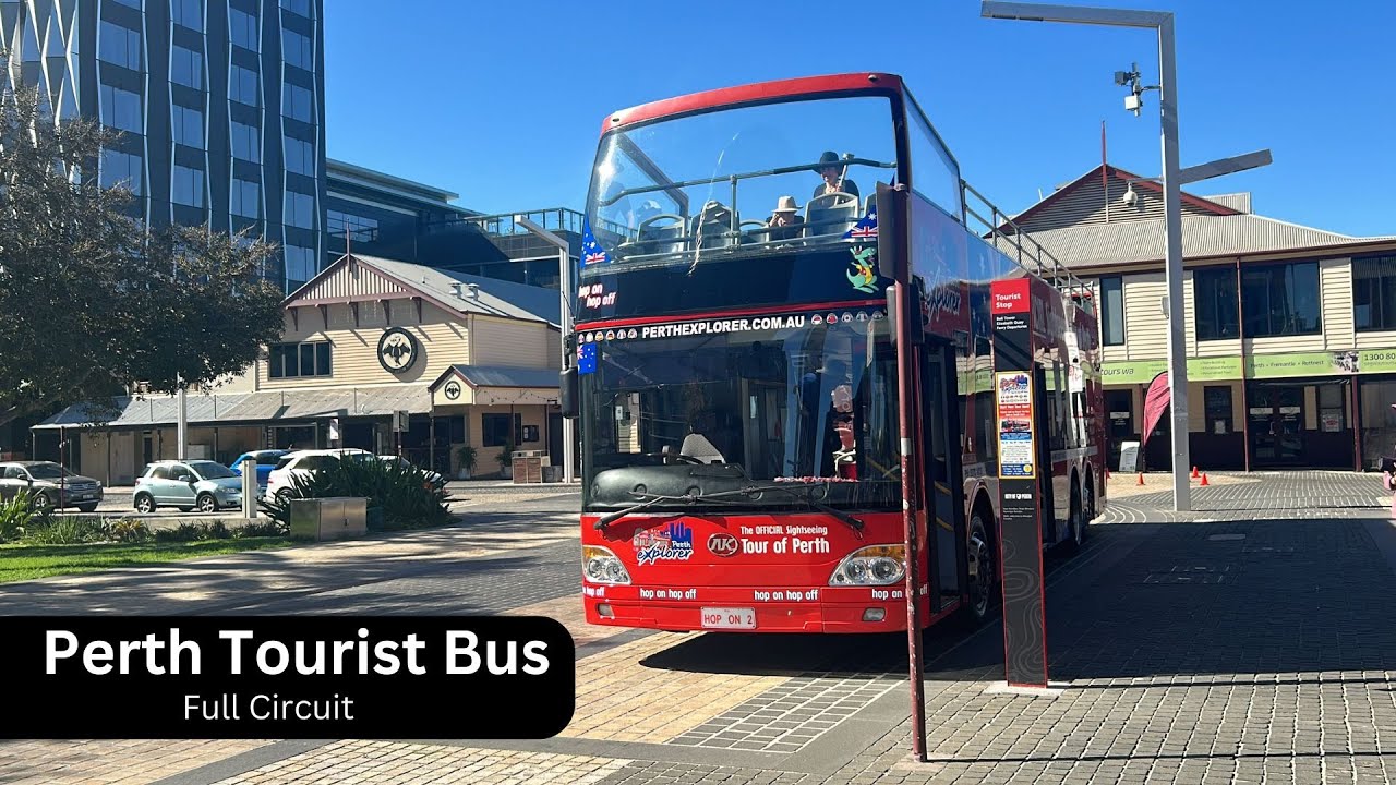 Perth Tourist Bus | Full Circuit + Commentary - YouTube