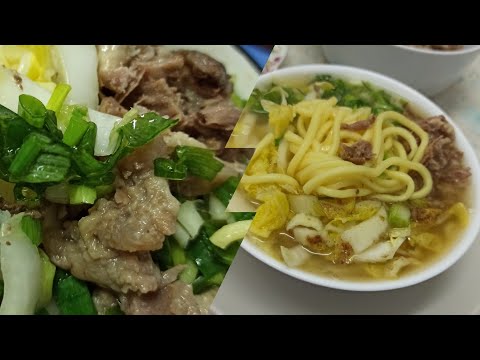 My Simple Mami Noodles Soup/ Beef Mami - YouTube