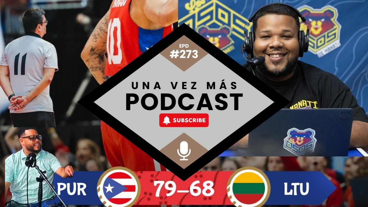 🏀 Epd #273 PUERTO RICO A LAS OLIMPIADAS EN FEMENINO Y MASCULINO - YouTube