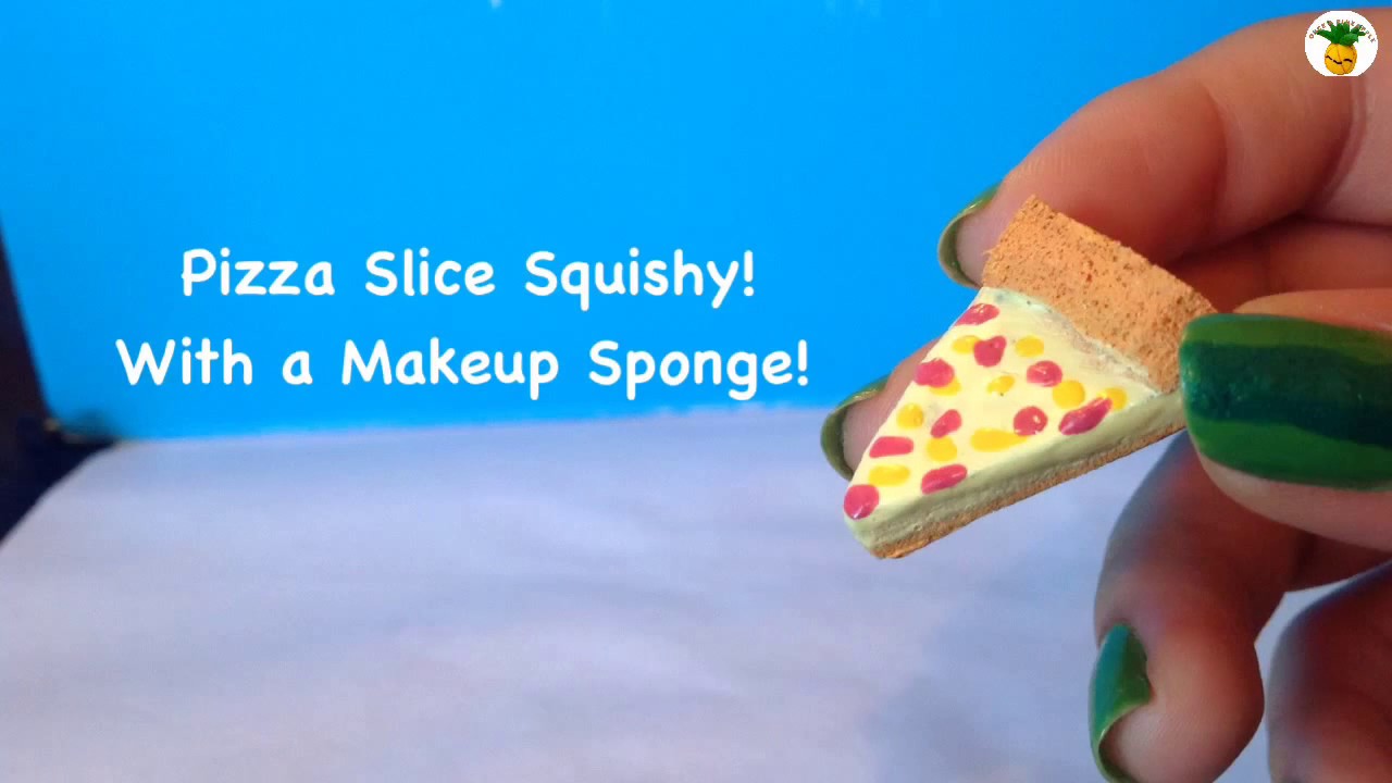 Mini Pizza Squishy! Easy Squishy Tutorial! - YouTube