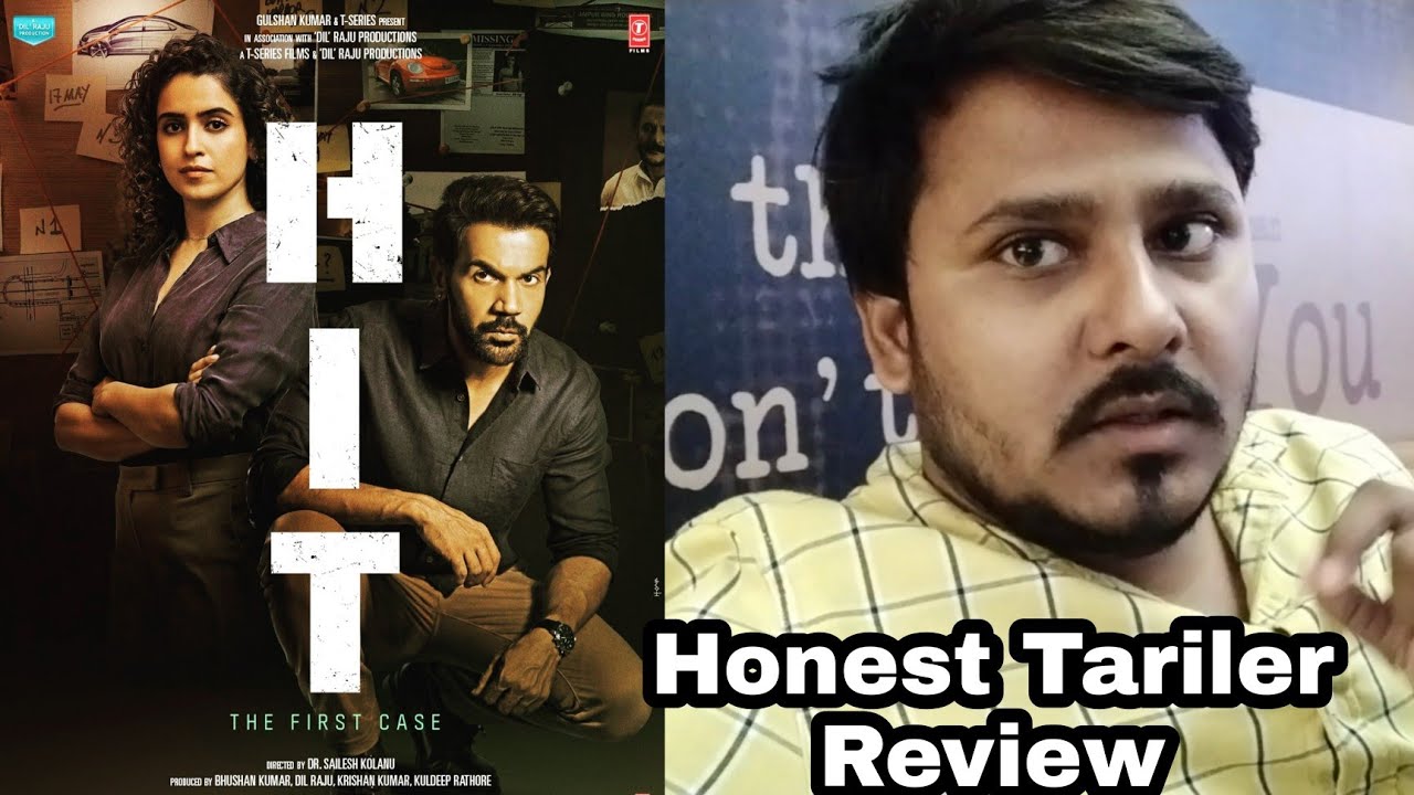 HIT: The First Case Trailer Review। Flop Or HIT ? Rajkumar Rao । Sanaya ...