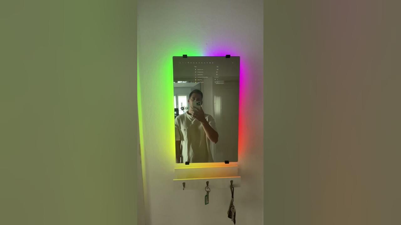 [Spiel und Zeug] Magic Mirror Home Assistant Dashboard - YouTube