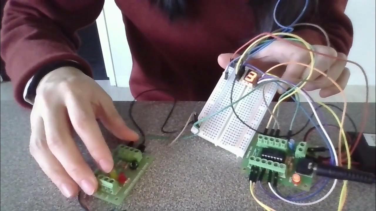 PICAXE LDR counter - YouTube