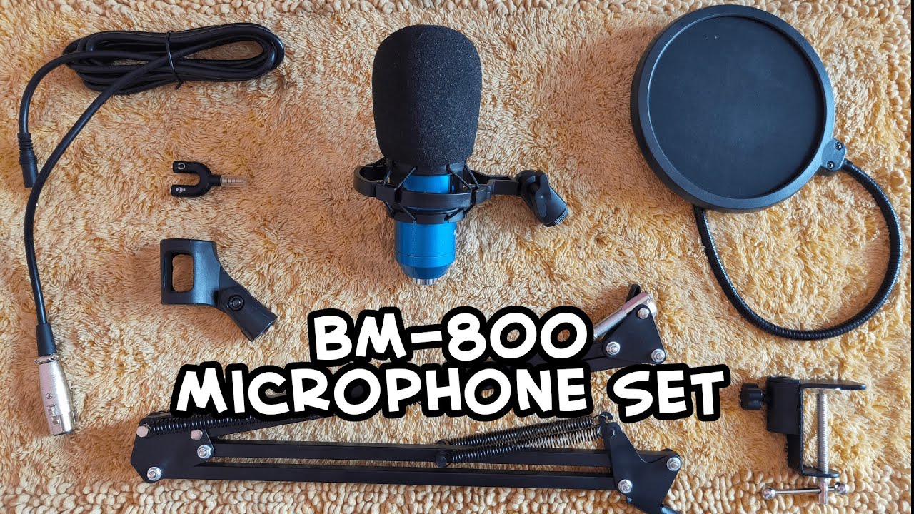 Bm-800 Condenser Mic Unboxing and Setup | Product Review | Budget Mic ...