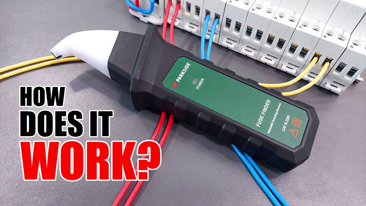 Parkside Fuse Finder Review - PFF 20 A1 - YouTube