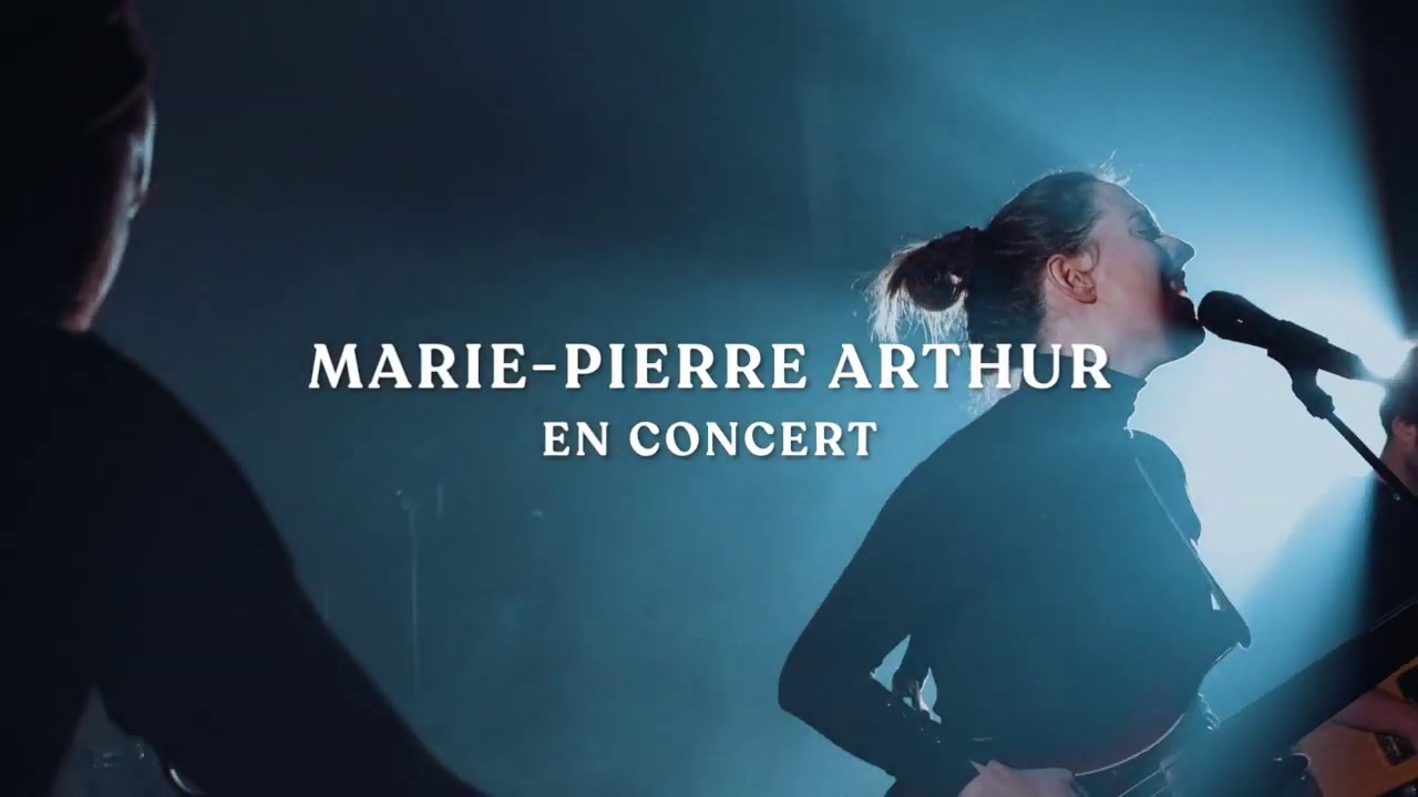 Marie-Pierre Arthur en concert - YouTube