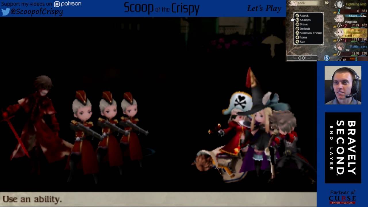 Bravely Second (3DS) - 67 - Geist Boss Battle - Mike's Let's Play - YouTube