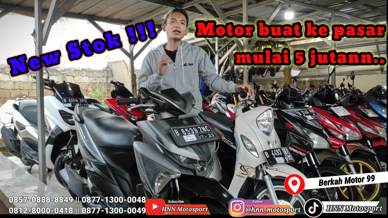 Stok motor metik di berkah motor 99 ll MOTOR SERIBU UMAT - YouTube